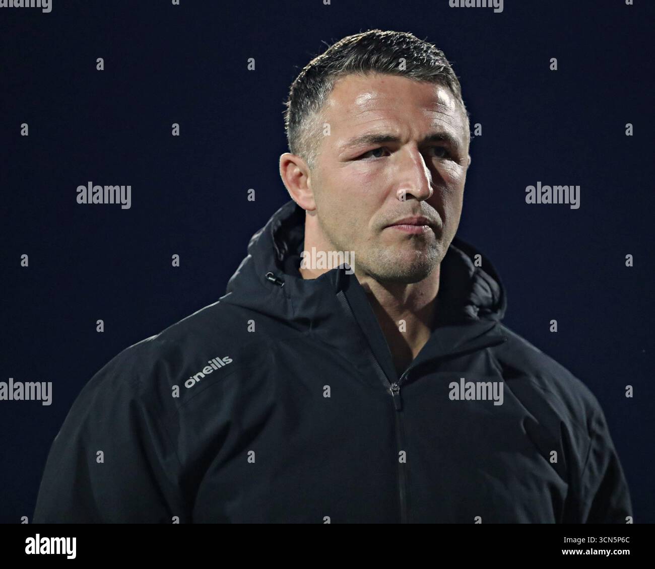 Sam Burgess, head coach of Warrington Wolves before the Betfred Super ...