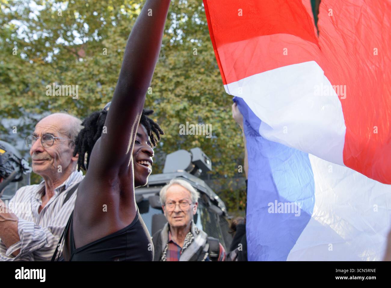 Demonstration in the streets of Toulouse for the inter-union strike on ...