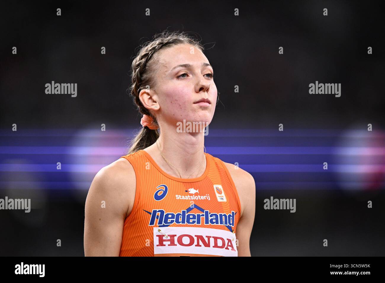 Dutch Femke Bol pictured ahead of the finals of the 400m Hurdles women ...
