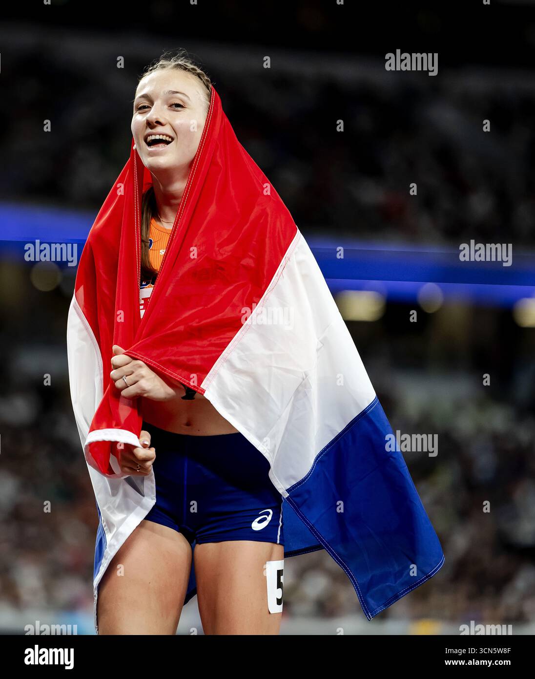 TOKYO – Femke Bol after the final of the 400-meter hurdles at the World ...