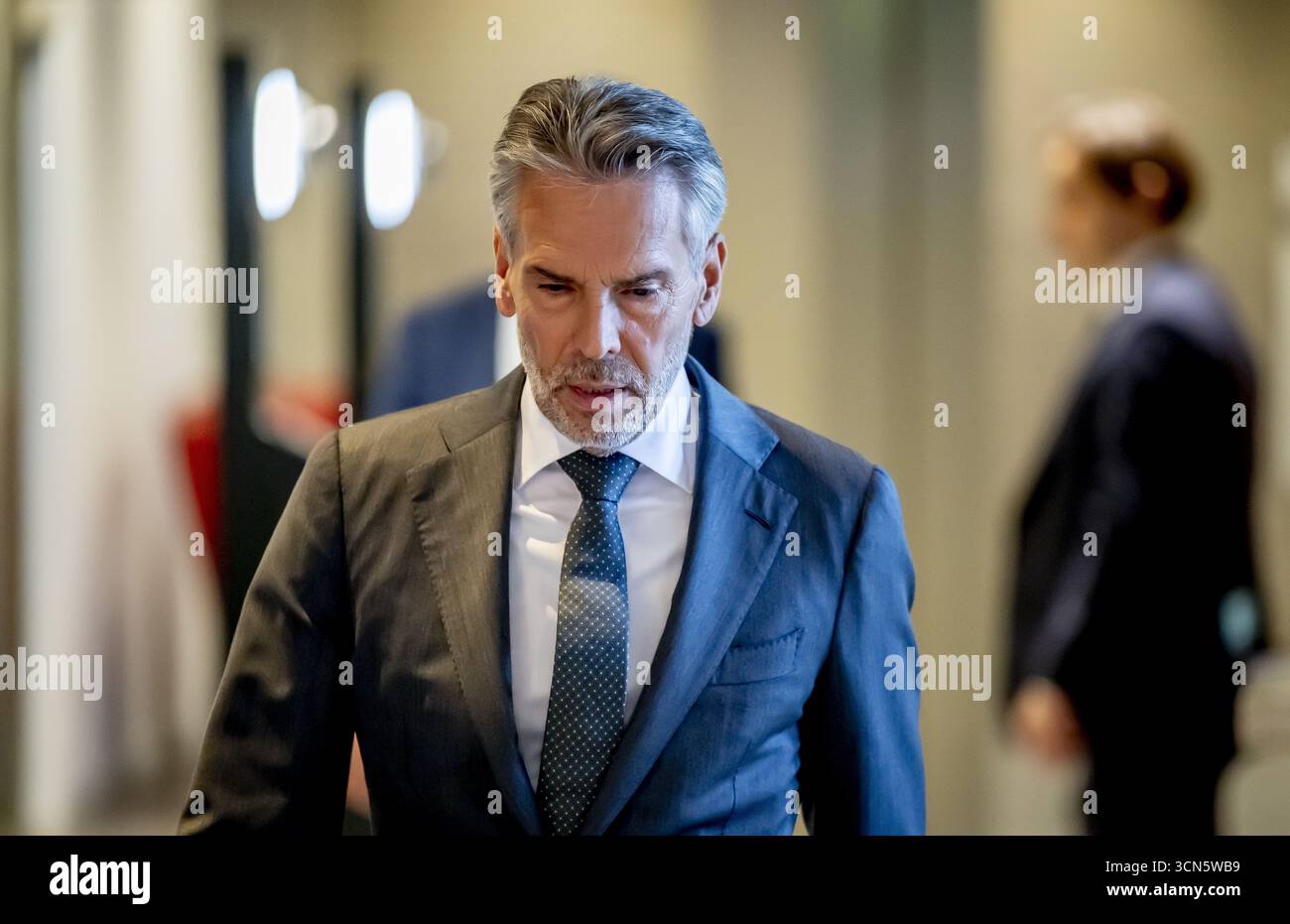 THE HAGUE – Caretaker Prime Minister Dick Schoof during his weekly ...
