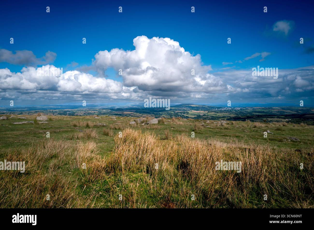 View of devon from caradon hill hi-res stock photography and images - Alamy