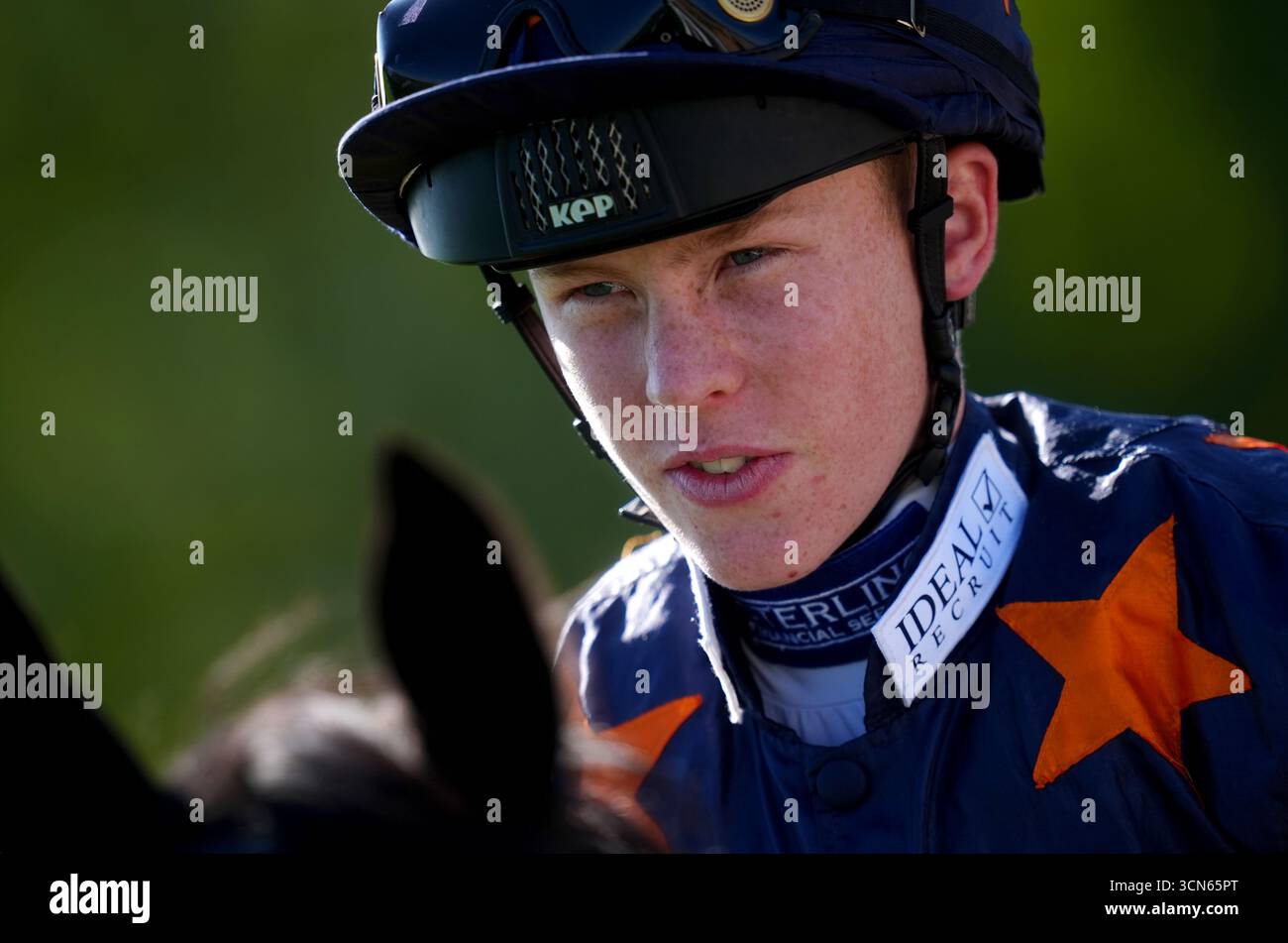 Jockey Ashley Lewis during Dubai Duty Free International Friday at ...
