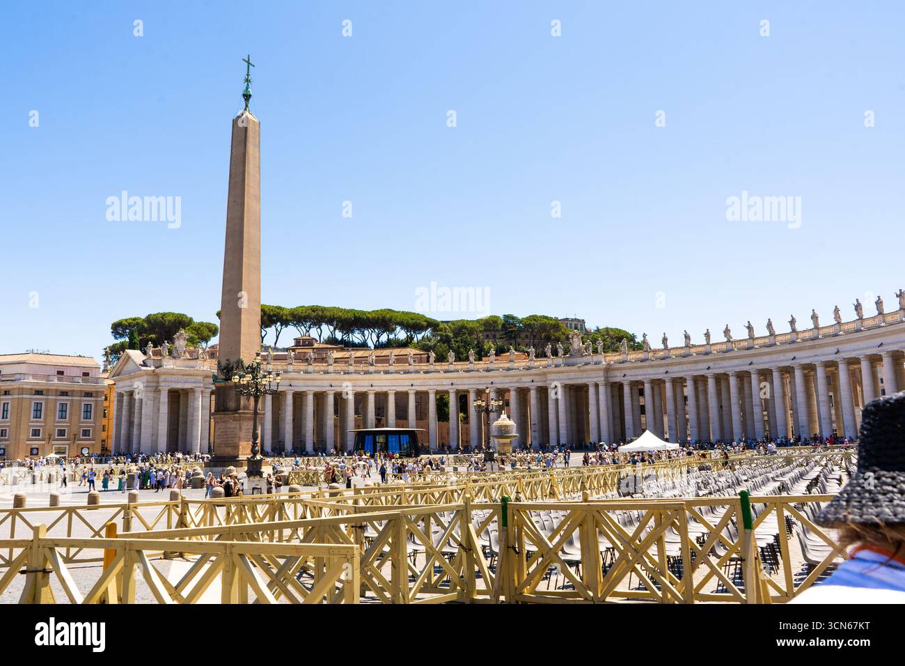 Vatican City, Vatican - July 12 2025. Saint Peter's Square in the ...