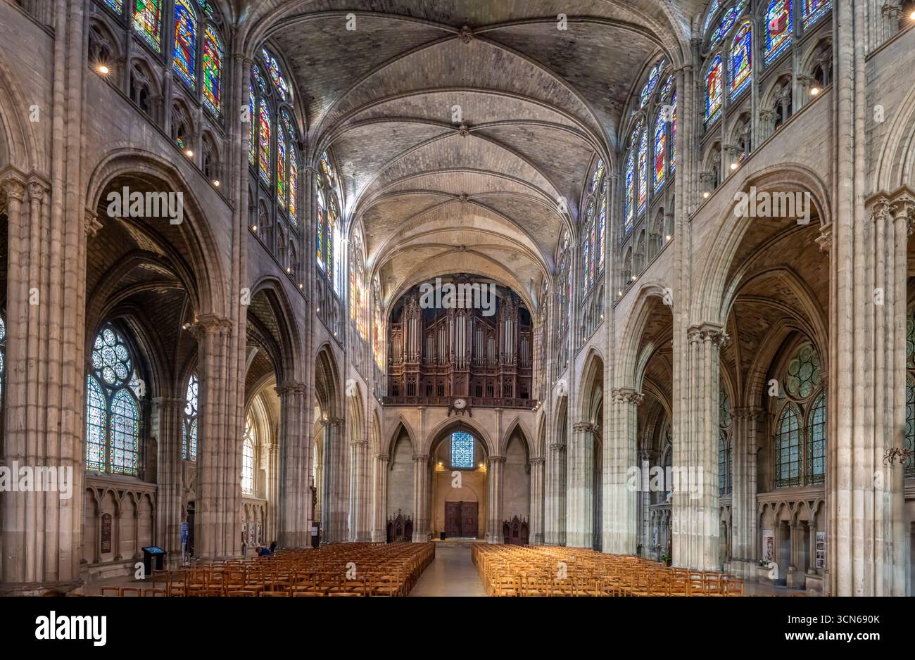 Saint-Denis, France - 09 19 2025: Saint-Denis Cathedral Basilica ...