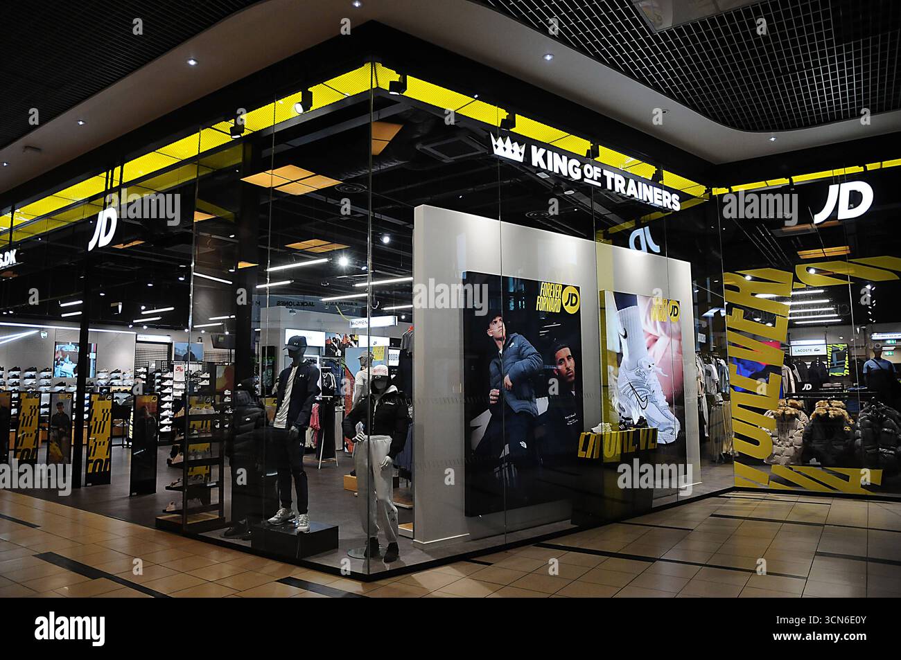 Copenhagen/ Denmark/19 SEPTEMBER 2025/ JD sports store king of trainers ...