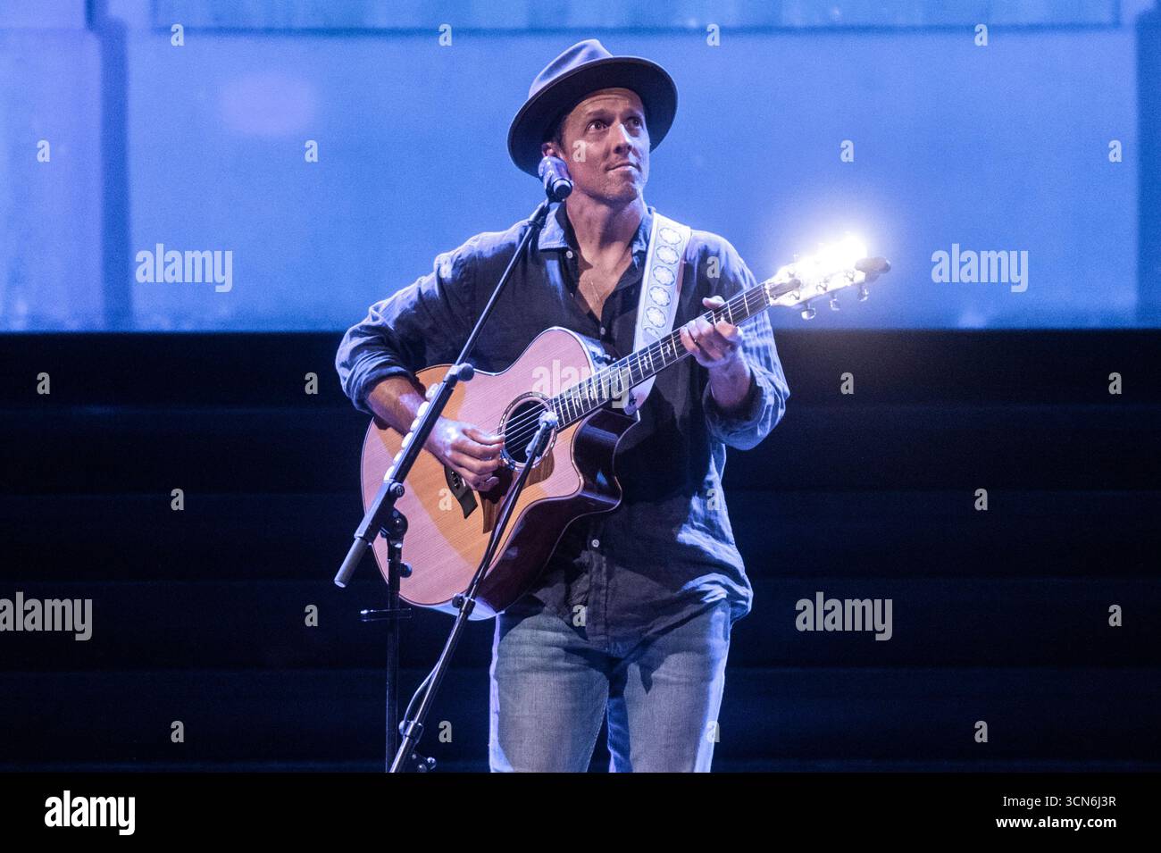 Jason Mraz performing at Palau de la Música, Barcelona 15 Sept. 2025 ...