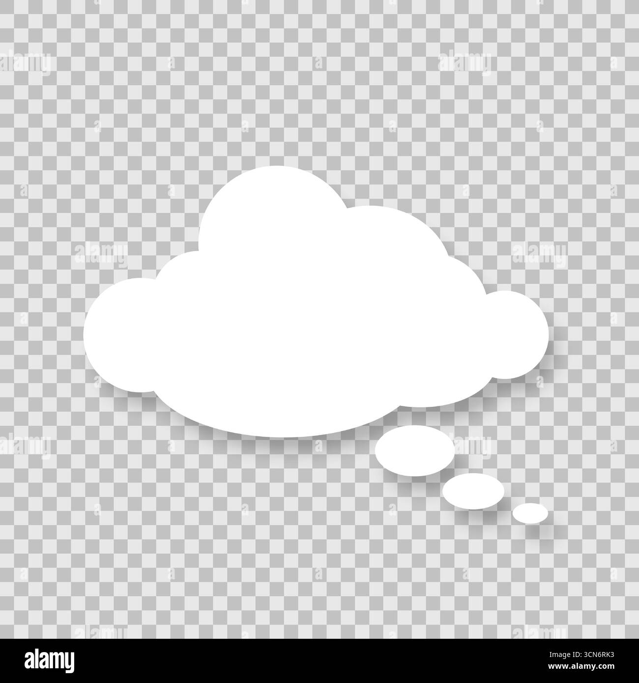 A chat window for comments on messages on a transparent background ...