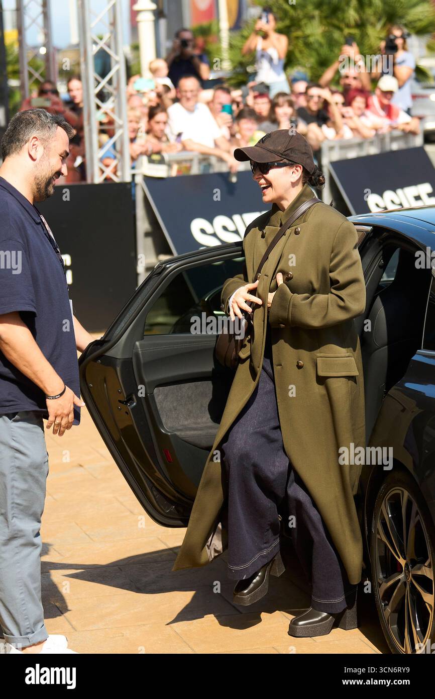 Donostia / San Sebastian. Spain. 20250919, Juliette Binoche arrives at ...