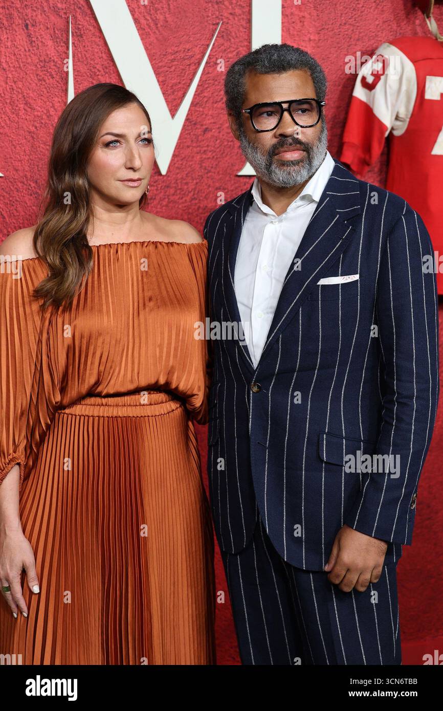 Chelsea Peretti, Jordan Peele at arrivals for HIM Premiere, TCL Chinese ...