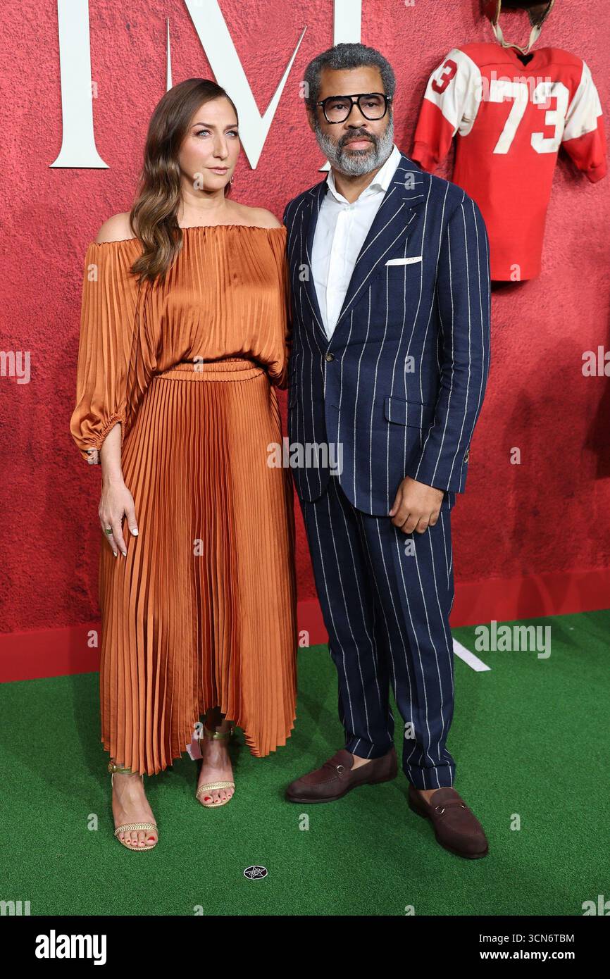 Chelsea Peretti, Jordan Peele at arrivals for HIM Premiere, TCL Chinese ...
