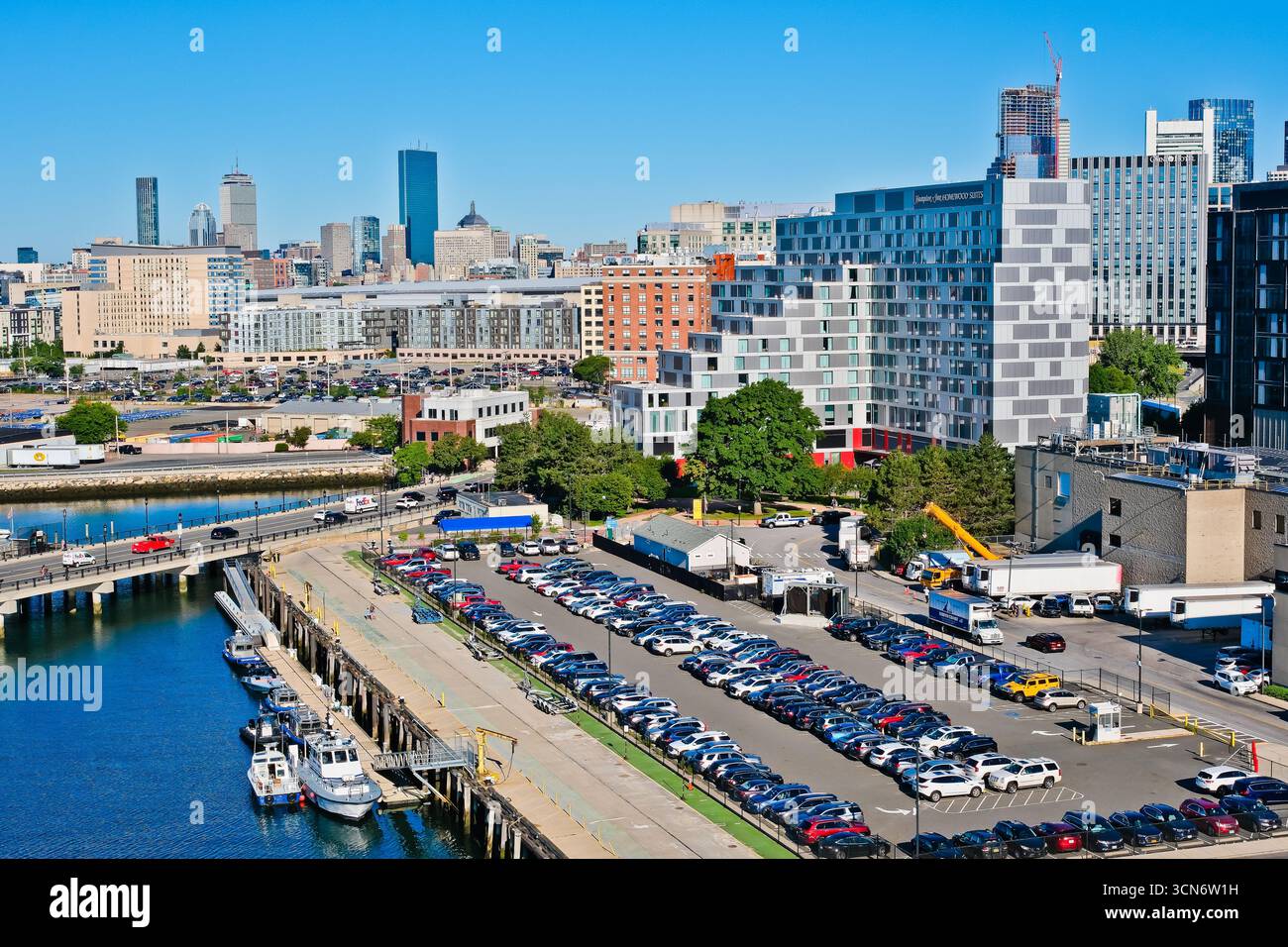 Boston seaport building hi-res stock photography and images - Alamy