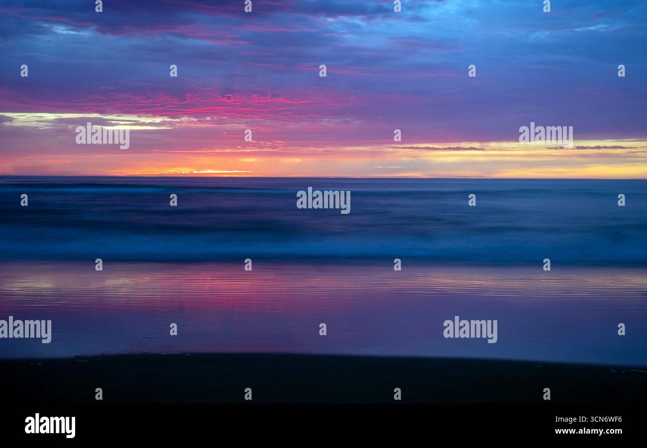 September 8, 2025: Warm Autumn sunsets highlight the shorelines of the ...