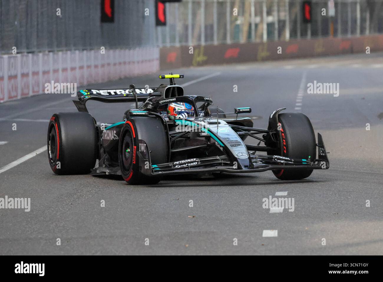 Azerbaijan GP F1 2025 on September 19 2025 at Baku, Azerbaijan - Formula 1 during Free Practice ...