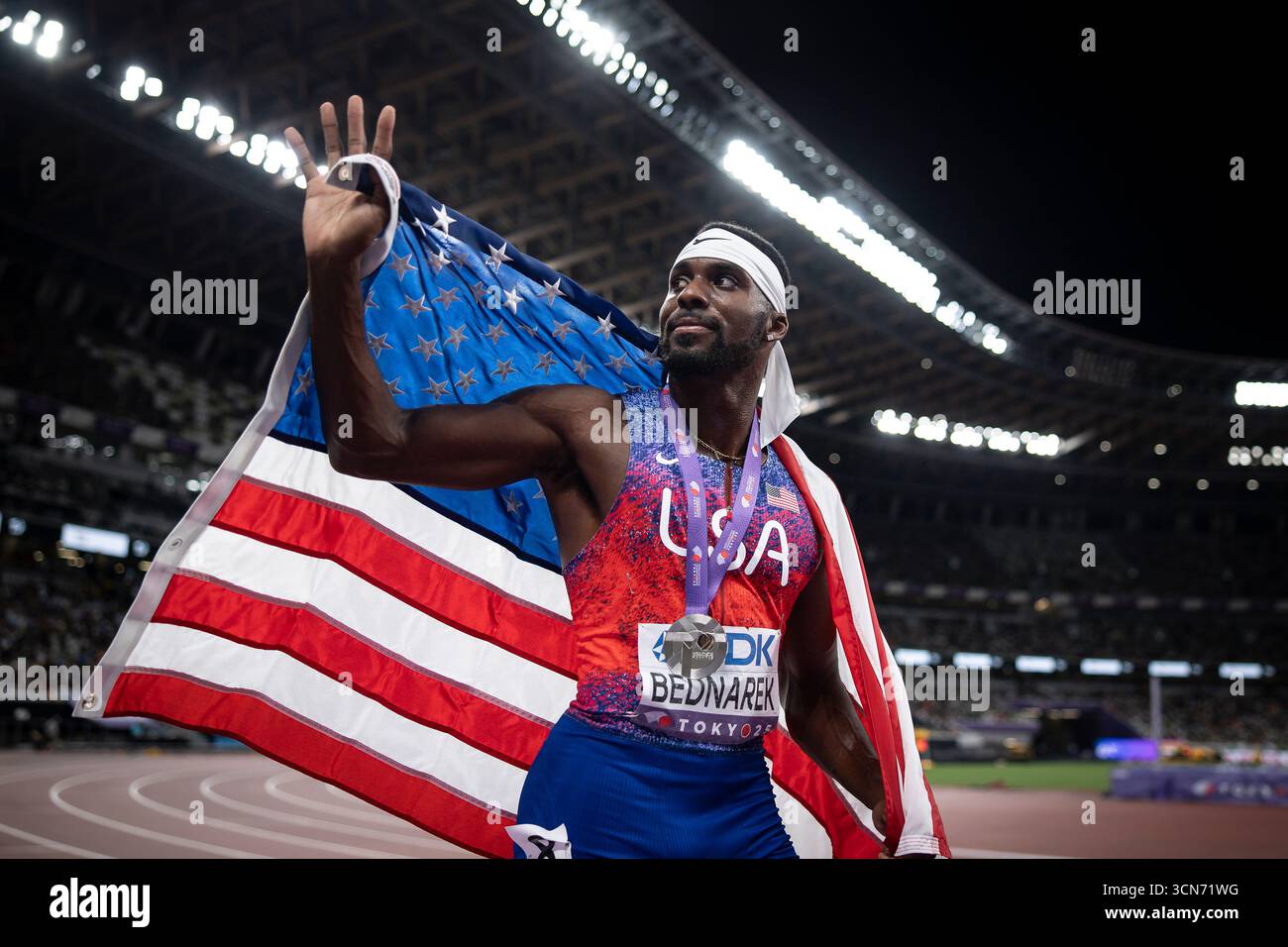 Kenneth Bednarek (USA) gewinnt SILBER ?ber 200m an Tag 7 der World ...