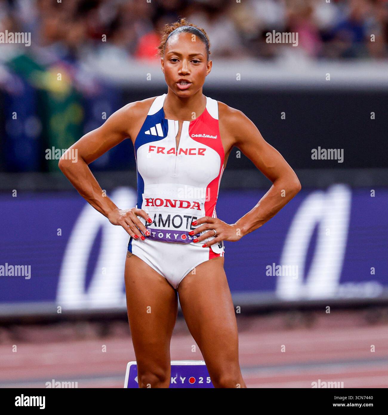 Rénelle Lamote of France during the Women's 800 Metres Semi-Final ...
