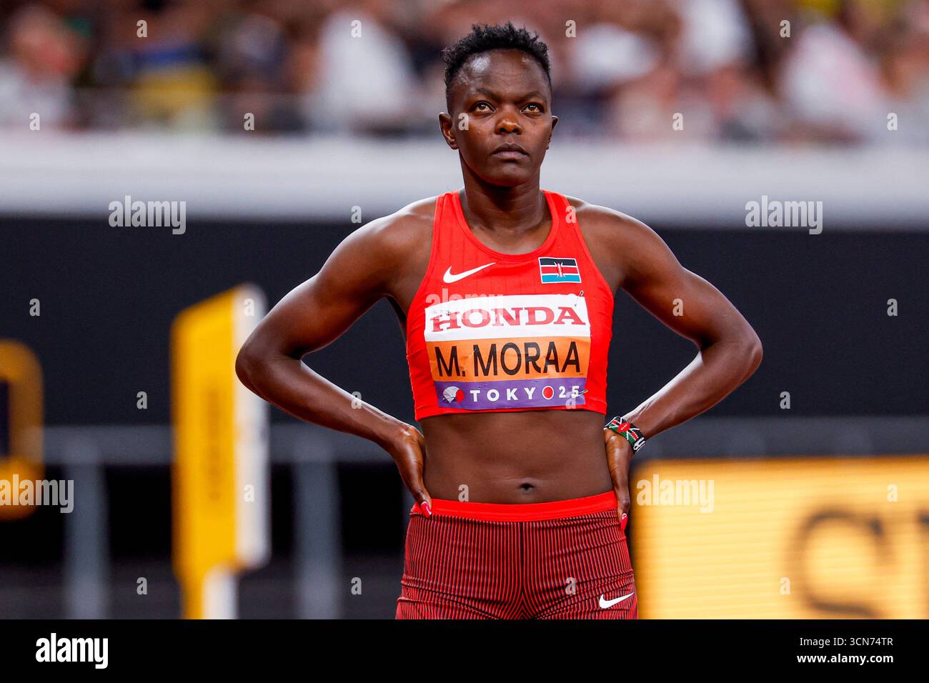 Mary Moraa of Kenya during the Women's 800 Metres Semi-Final during ...