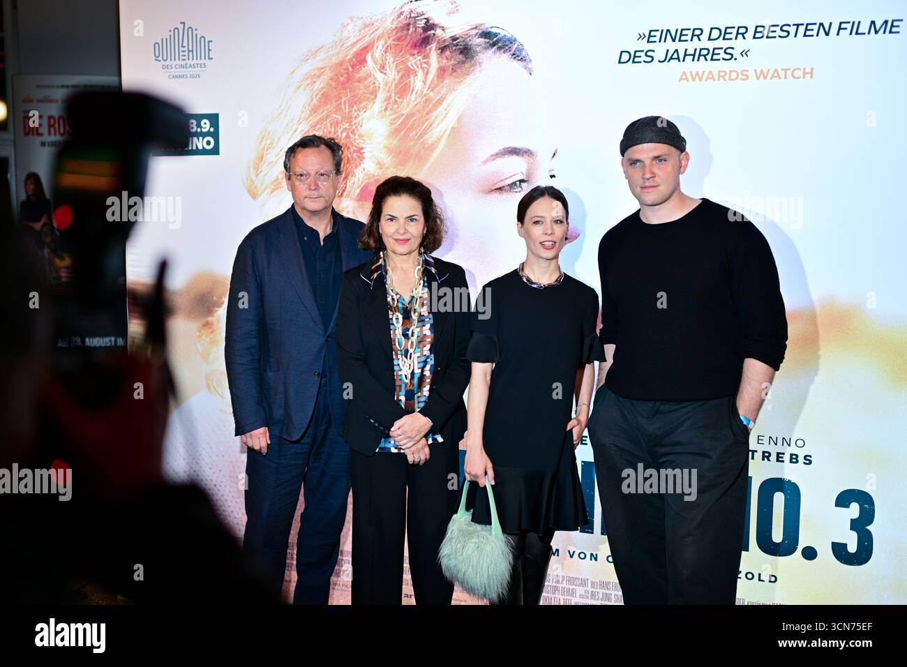 18 September 2025, Berlin: Matthias Brandt (l-r), actor, Barbara Auer ...