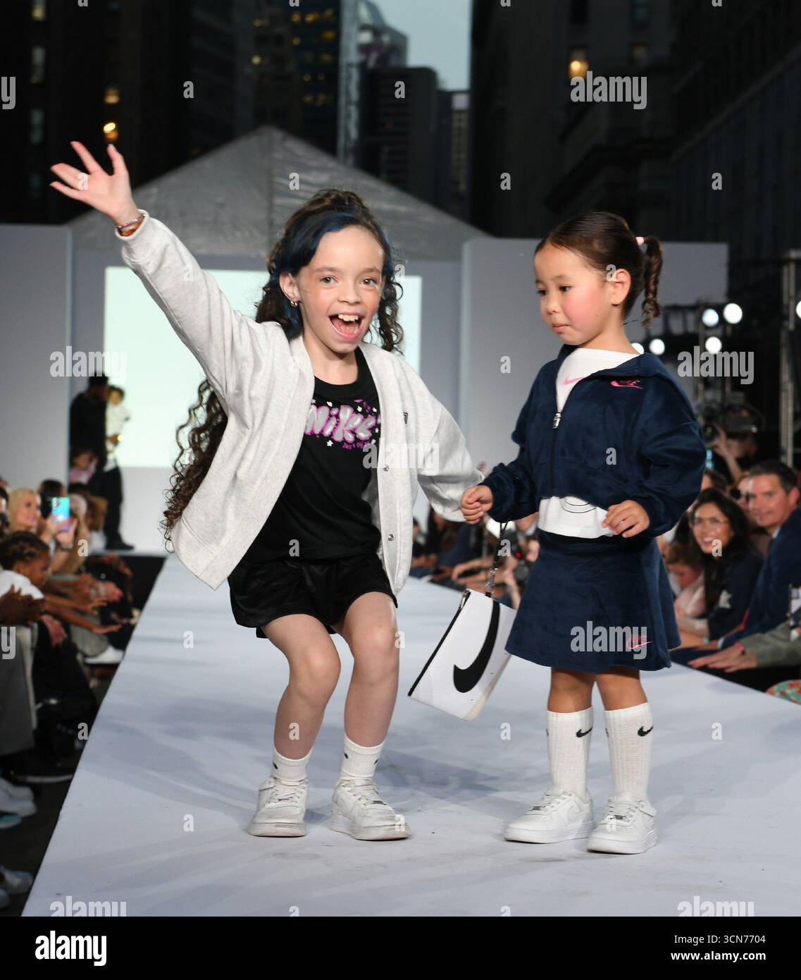 Chanel Nicole Marrow, model on the runway for Macy s Rookie In The City ...