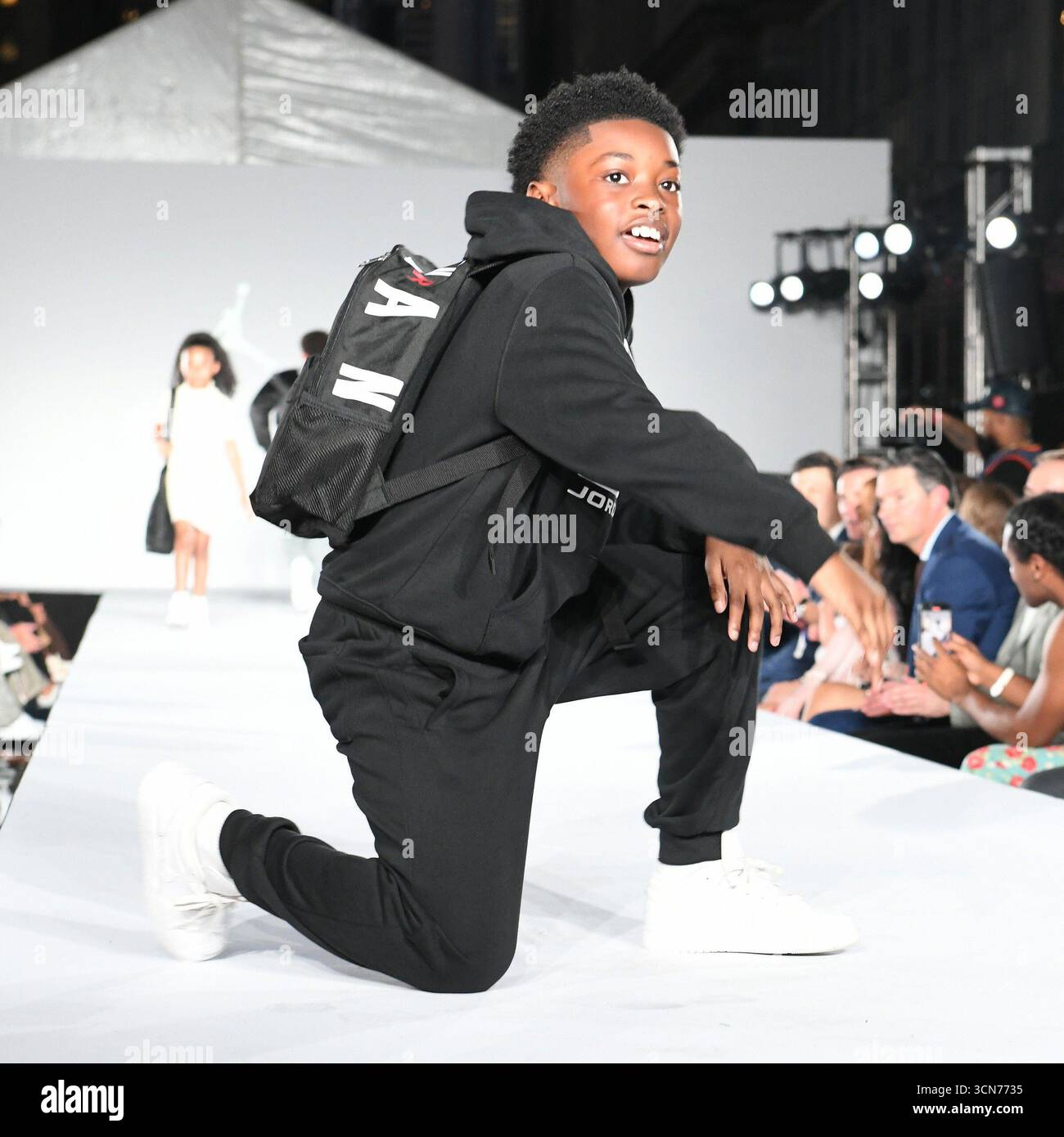 Model on the runway for Macy s Rookie In The City Fashion Show - Runway ...