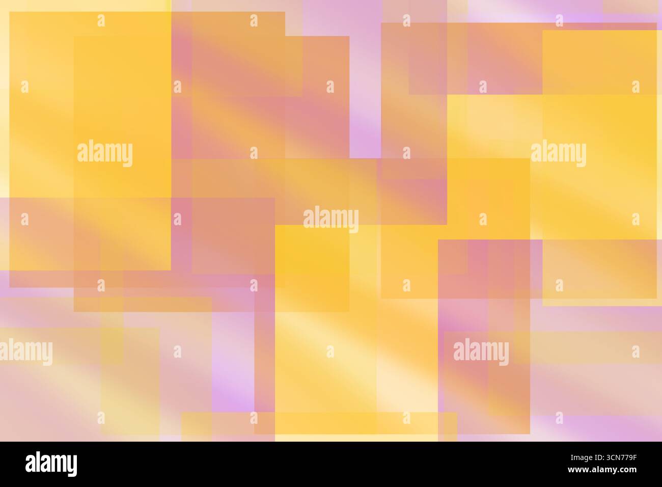 Soft pastel colors combine in a layered abstract design, creating a ...