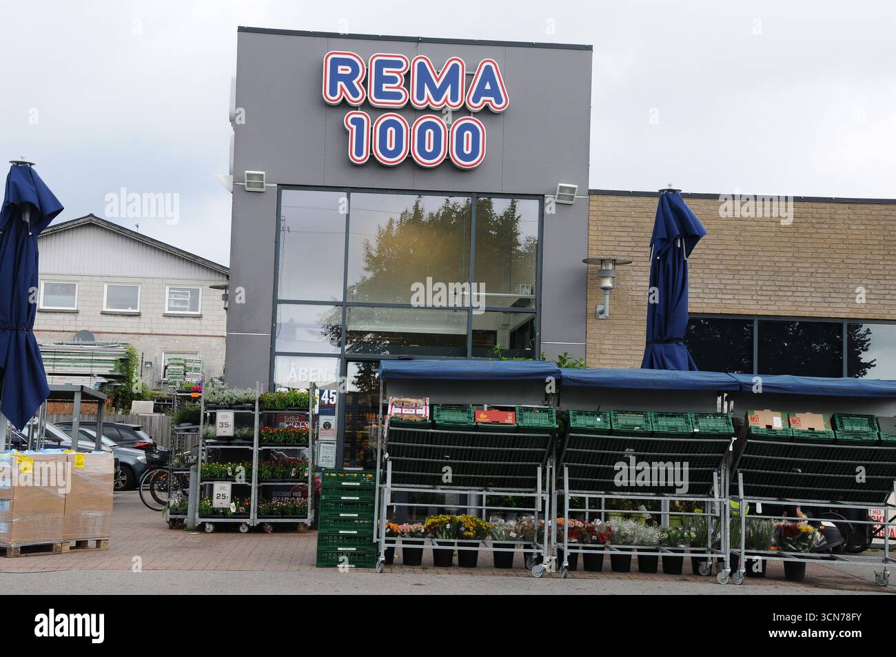 Copenhagen/ Denmark/19 september 2025/Rema 1000 chain grocery store in ...