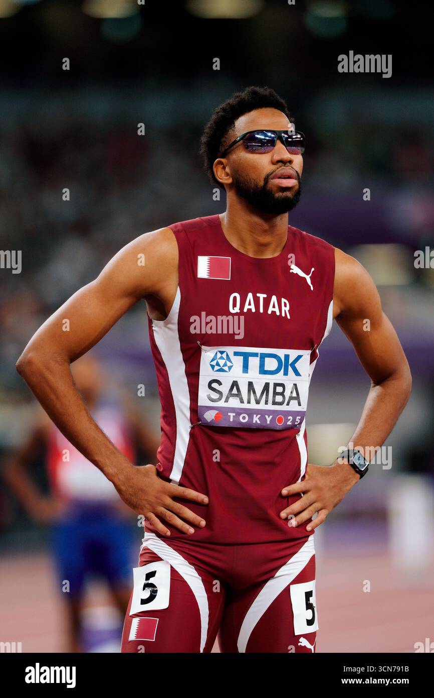 Abderrahman Samba (QAT) during the World Athletics Championships on 19. ...