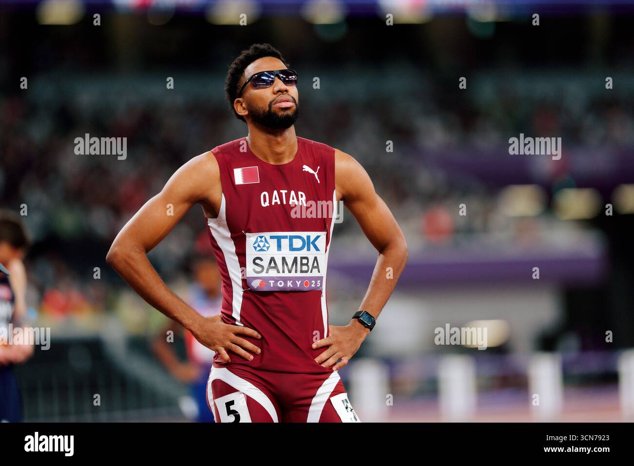 Abderrahman Samba (QAT) during the World Athletics Championships on 19. ...