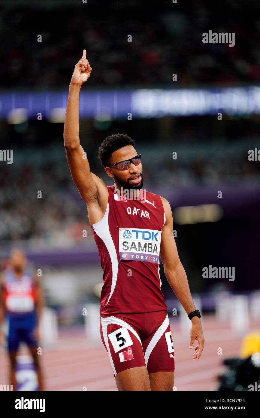 Abderrahman Samba (QAT) during the World Athletics Championships on 19. ...