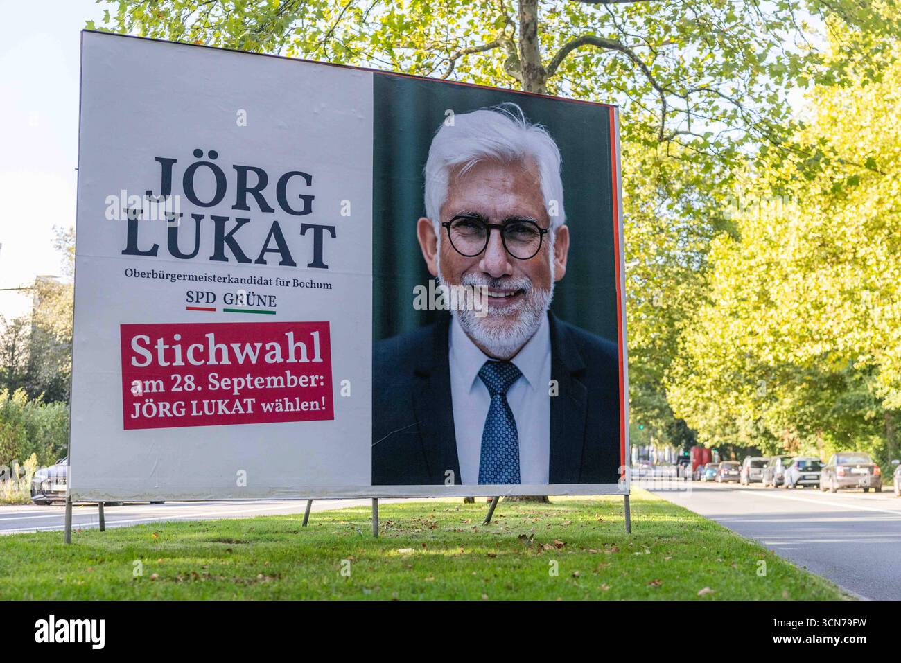 Wahlplakate - Kommunalwahlen 2025 NRW am 19.09.2025 in Bochum Ein ...