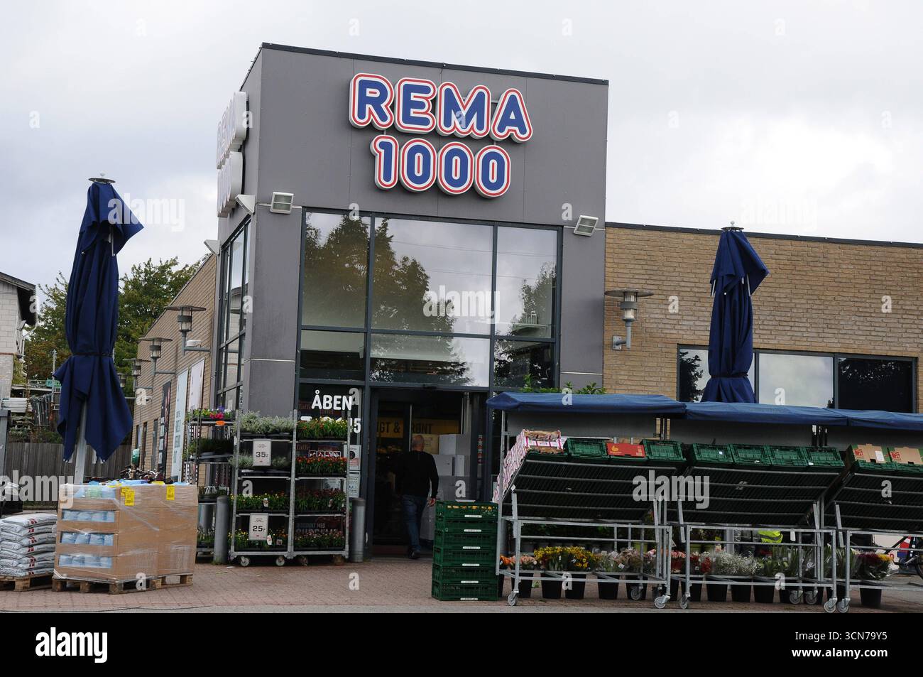 Copenhagen/ Denmark/19 september 2025/Rema 1000 chain grocery store in ...
