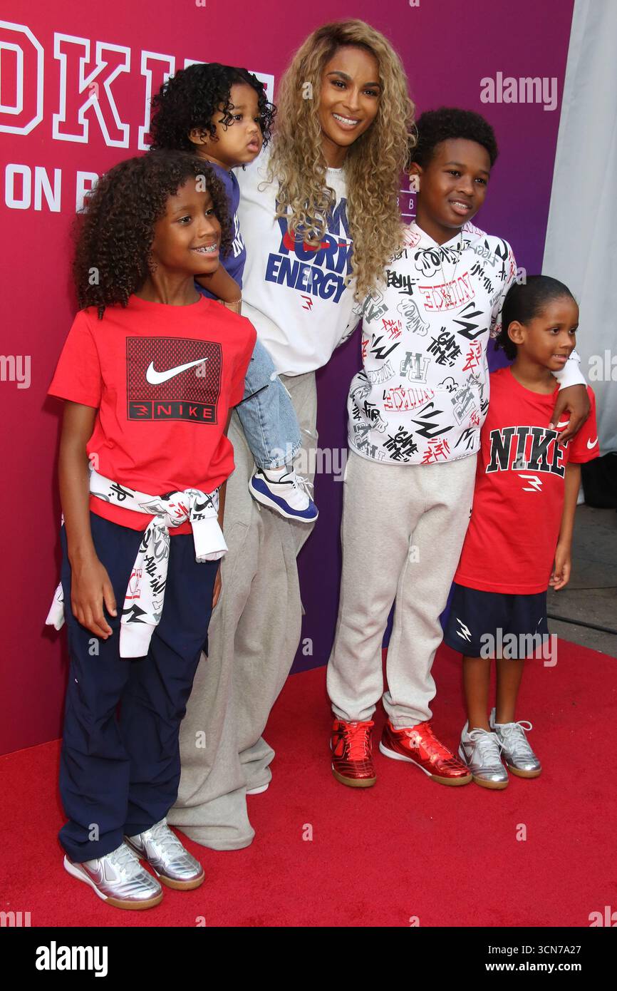 NEW YORK, NEW YORK - SEPTEMBER 18: Ciara & Family attends the Macy's ...
