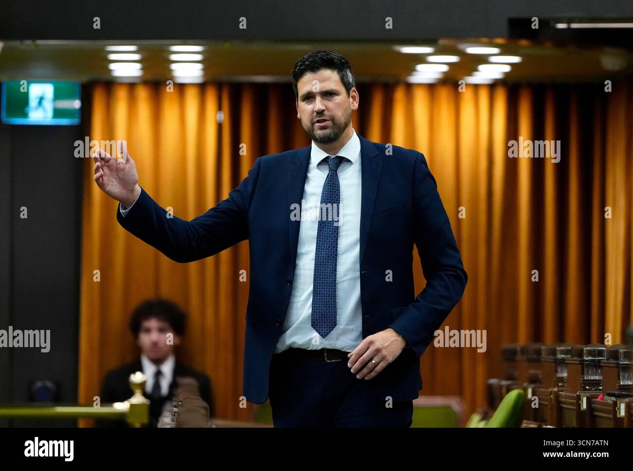 Minister of Justice Sean Fraser rises during Question Period in the ...