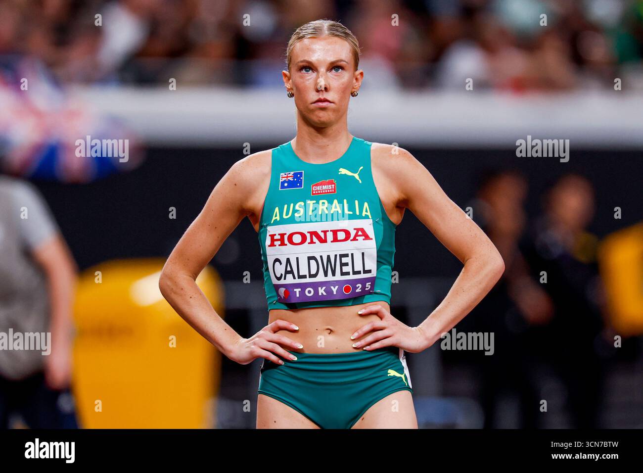 Abbey Caldwell of Australia during the Women's 800 Metres Semi-Final ...