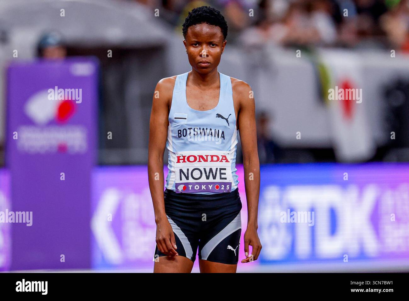 Oratile Nowe of Botswana during the Women's 800 Metres Semi-Final ...