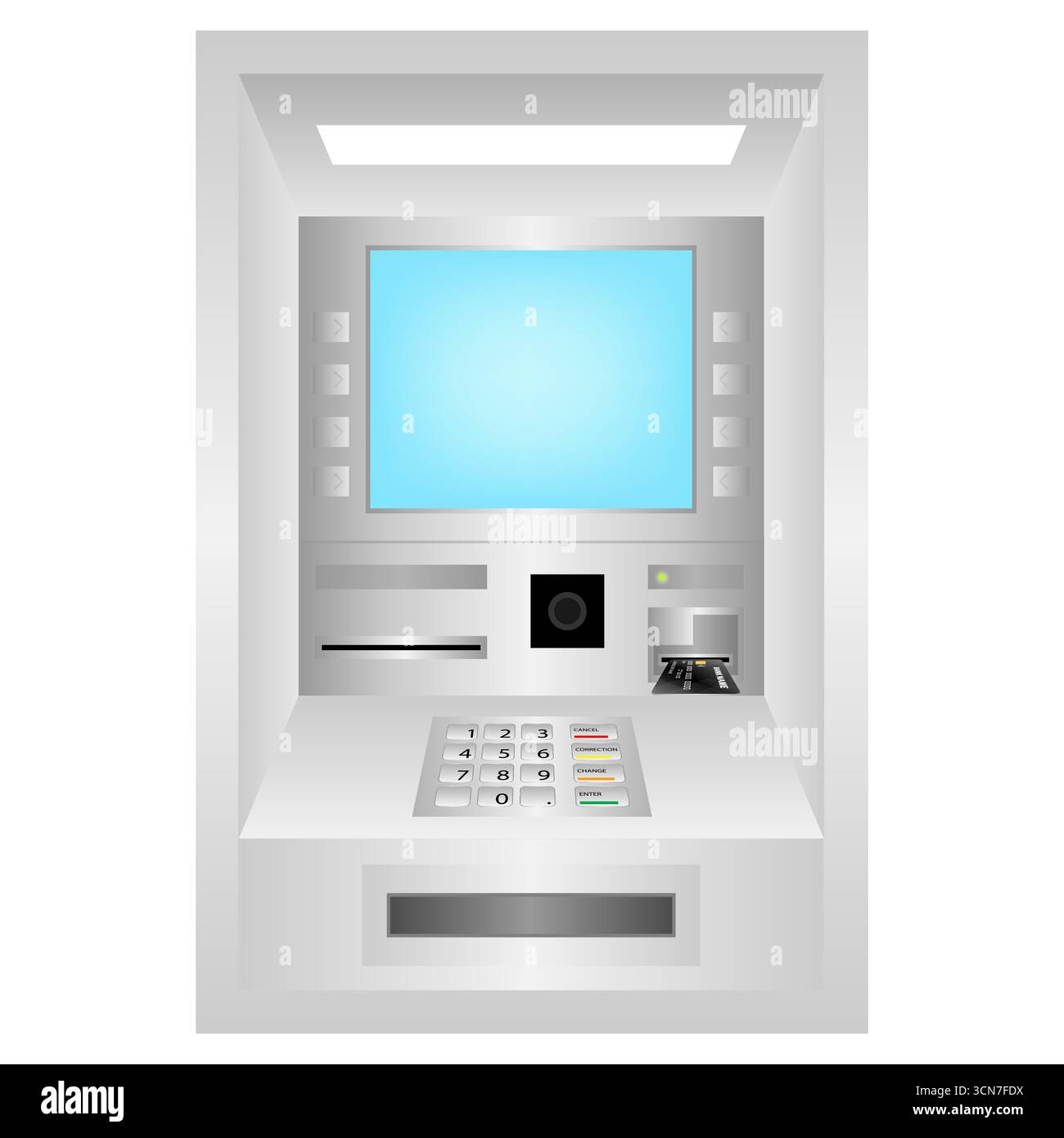 Payment no cash card Stock Vector Images - Alamy