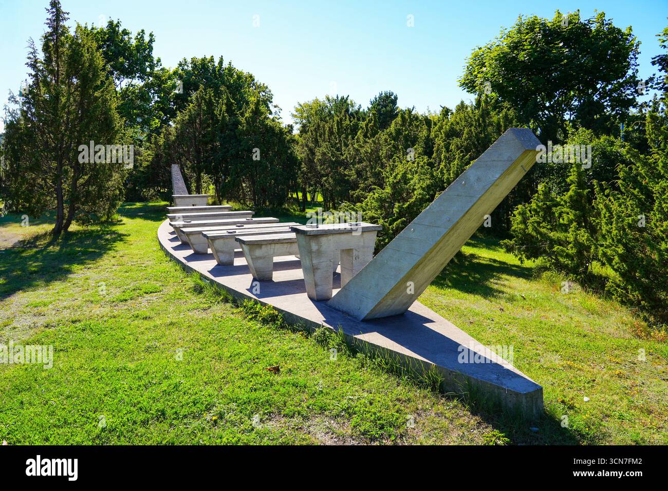 Ship burial salme estonia hi-res stock photography and images - Alamy