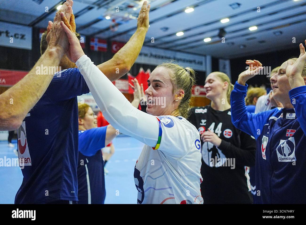 Cheb, Czech Republic 20250919. Norway's Henny Reistad after the ...