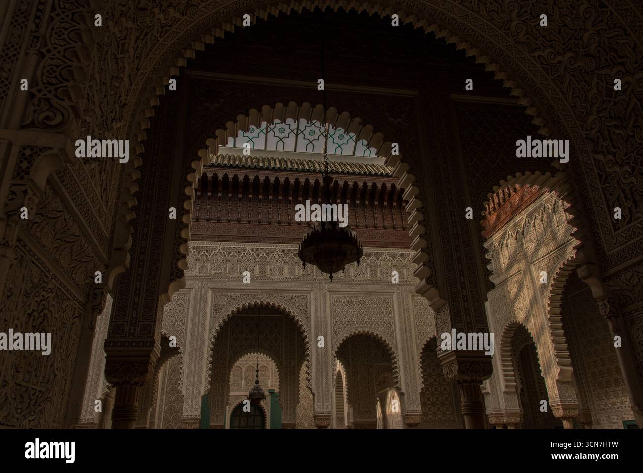 View of the Royal Palace of Casablanca, official residence of the ...