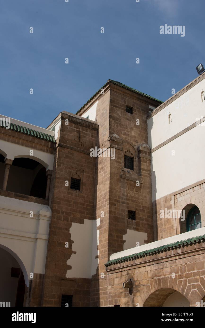 View of the Royal Palace of Casablanca, official residence of the ...