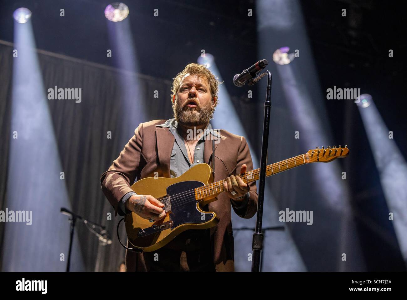 Nathaniel Rateliff of Nathaniel Rateliff and The Night Sweats at Breese ...