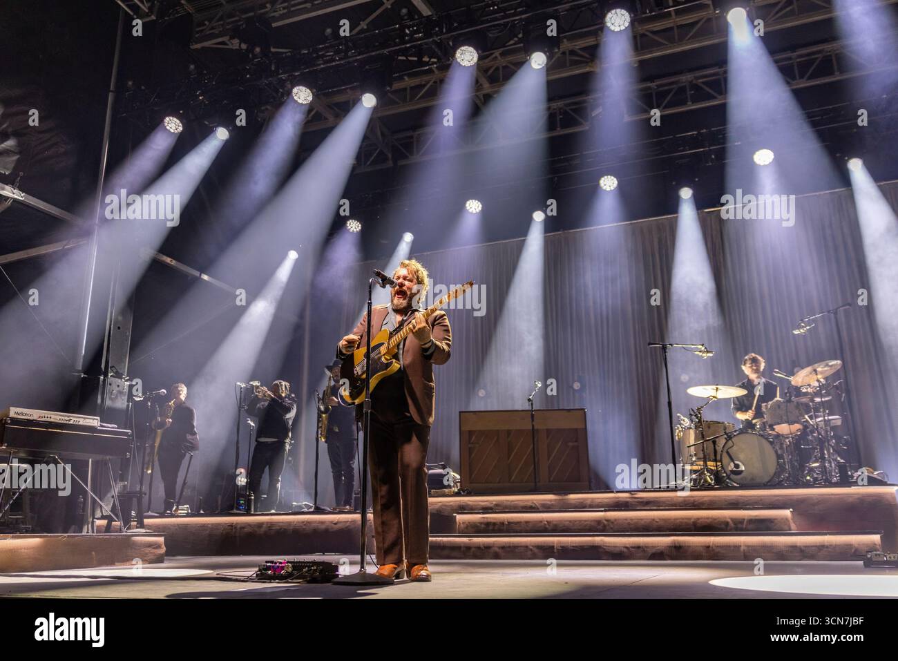 Nathaniel Rateliff of Nathaniel Rateliff and The Night Sweats at Breese ...