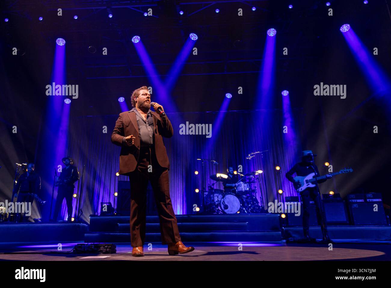 Nathaniel Rateliff of Nathaniel Rateliff and The Night Sweats at Breese ...