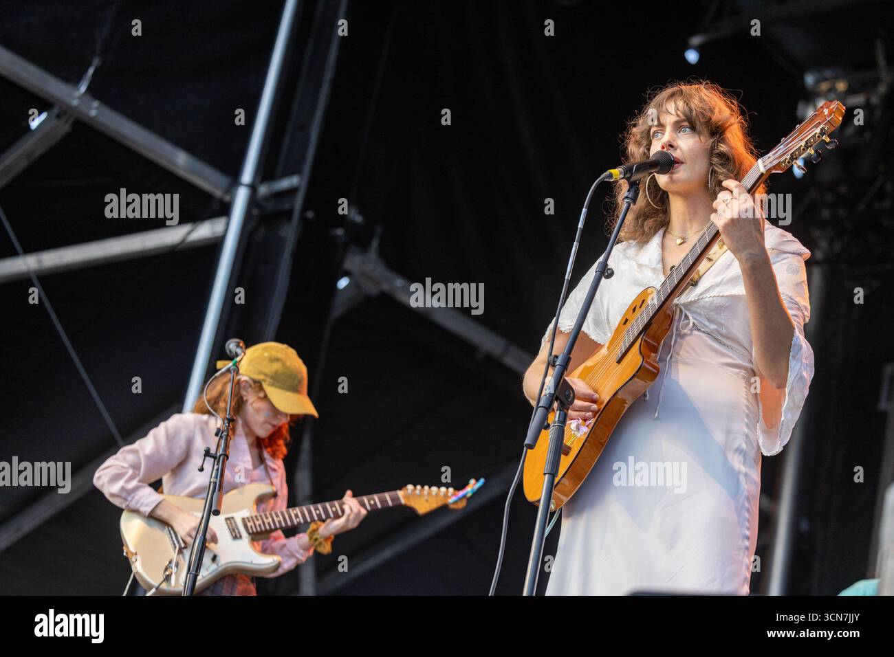 Musician Hannah Cohen at Breese Stevens Field on September 18, 2025, in ...