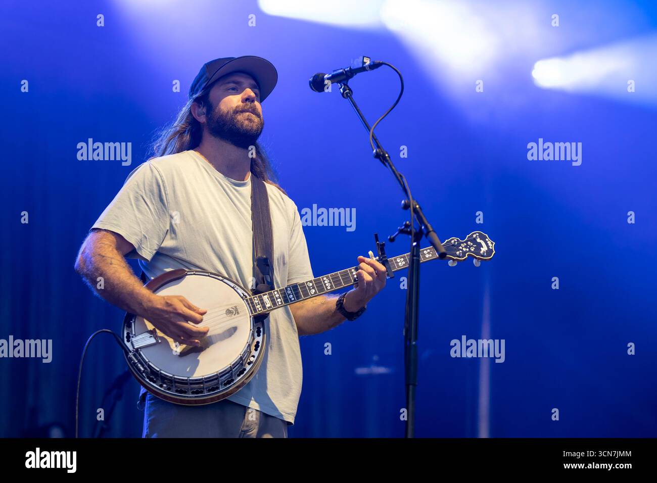 Dave Carroll of Trampled by Turtles at Breese Stevens Field on ...