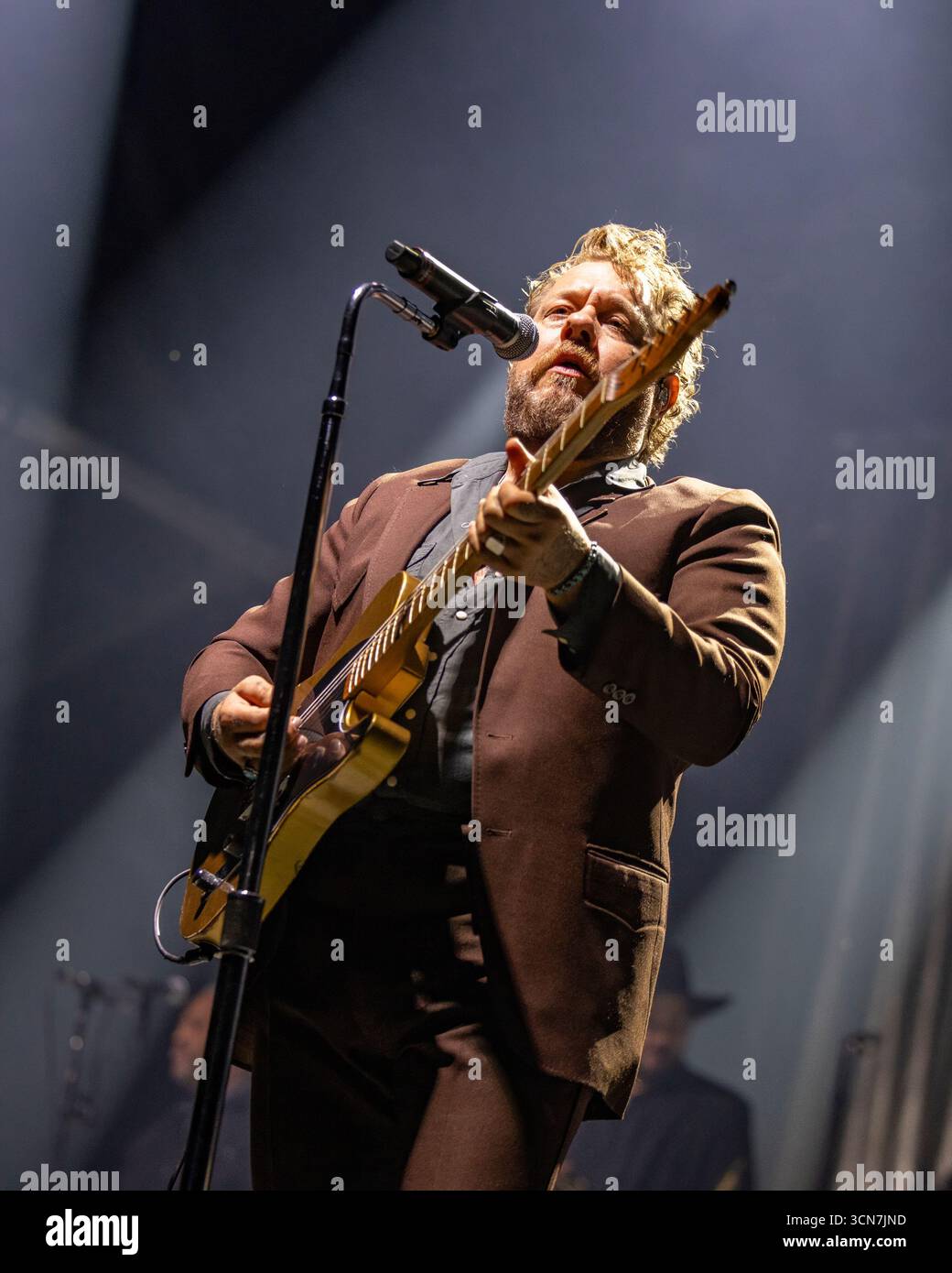 Nathaniel Rateliff of Nathaniel Rateliff and The Night Sweats at Breese ...