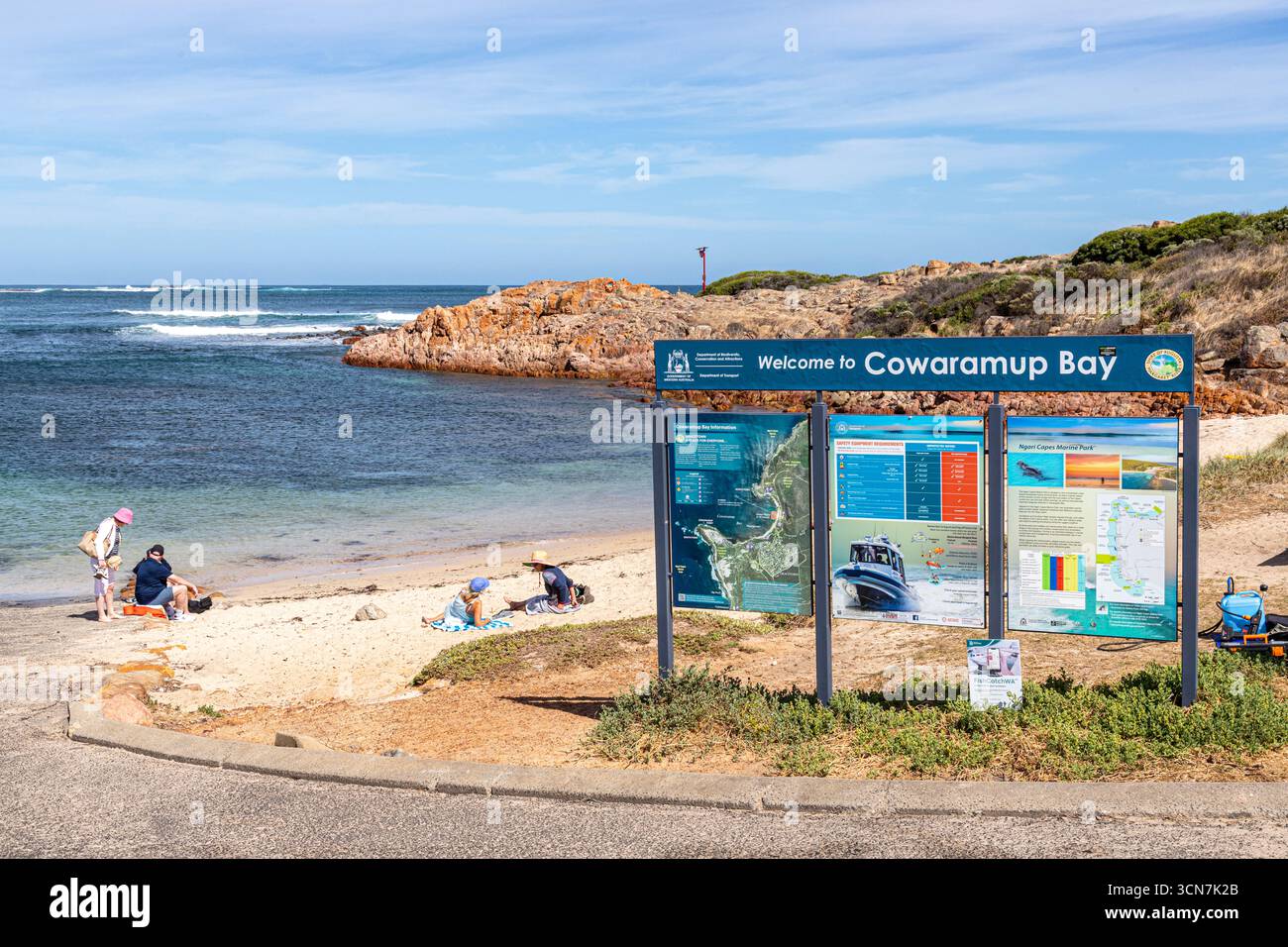 Cowaramup Bay near Gracetown, Margaret River area, Shire of Augusta in ...