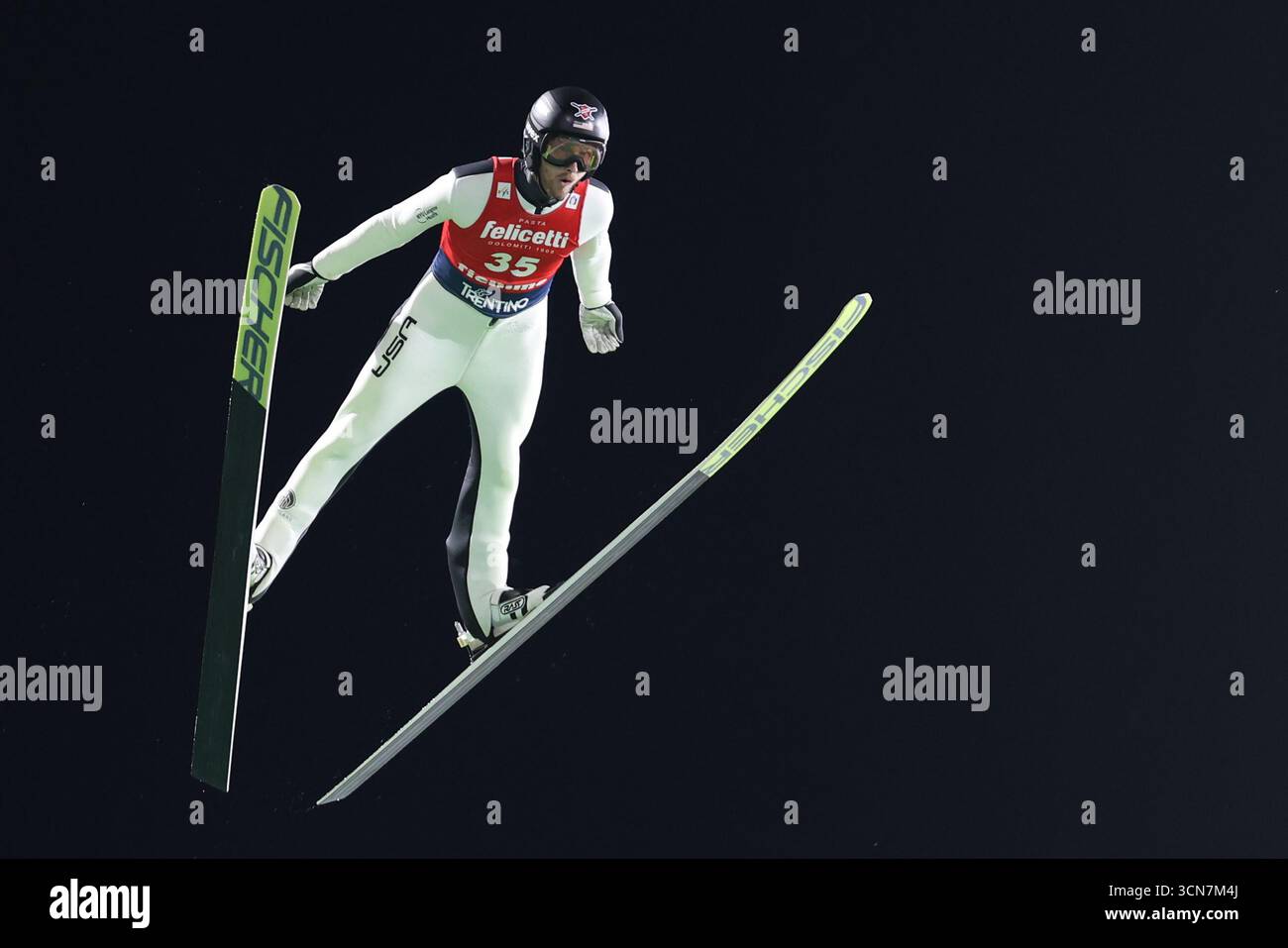19th September 2025; Val di Fiemme, Italy; 2025 FIS Ski Jumping Summer ...