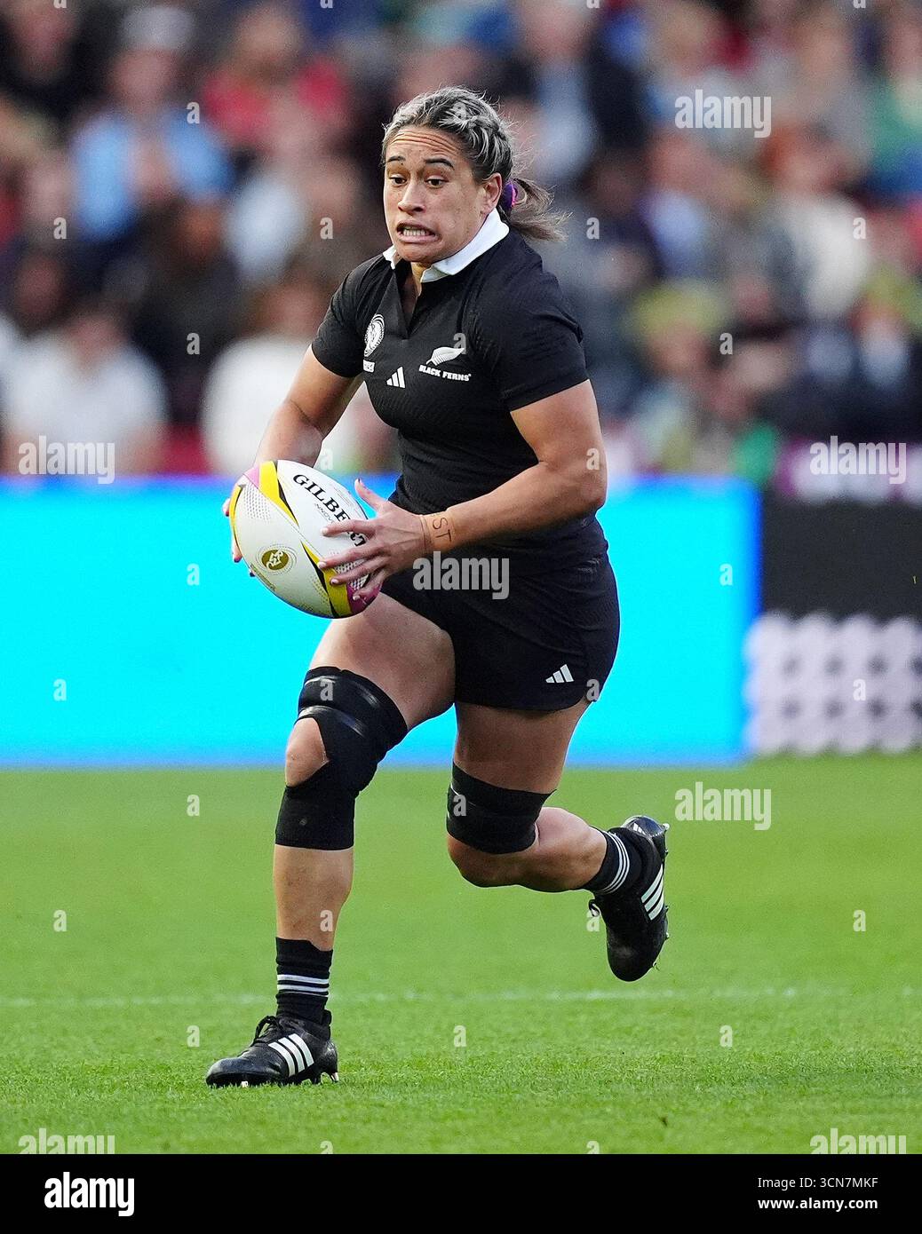 New Zealand's Kennedy Tukuafu during the Women's Rugby World Cup 2025 ...