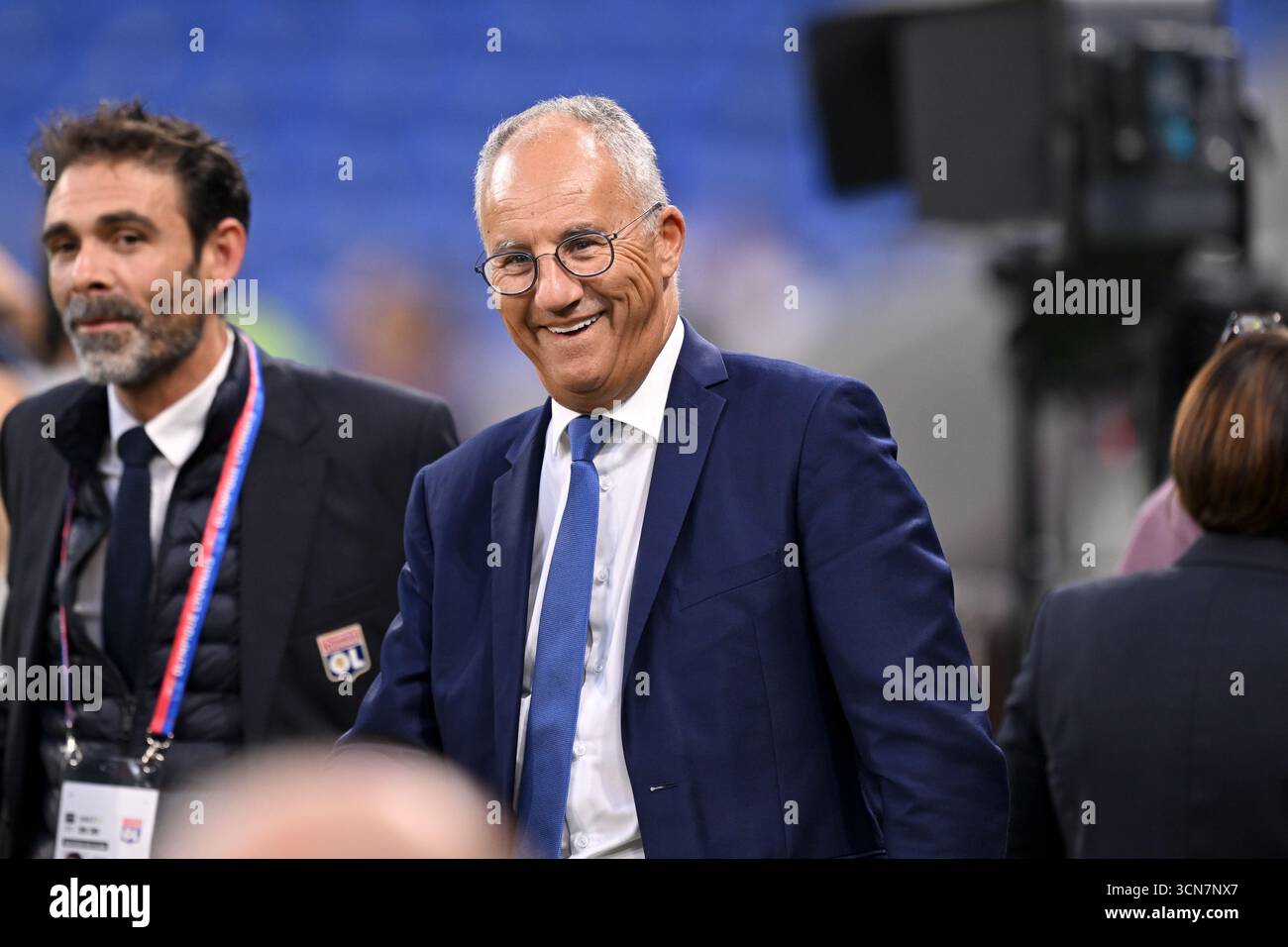 Said CHABANE (President Angers SCO) during the Ligue 1 McDonald's match ...
